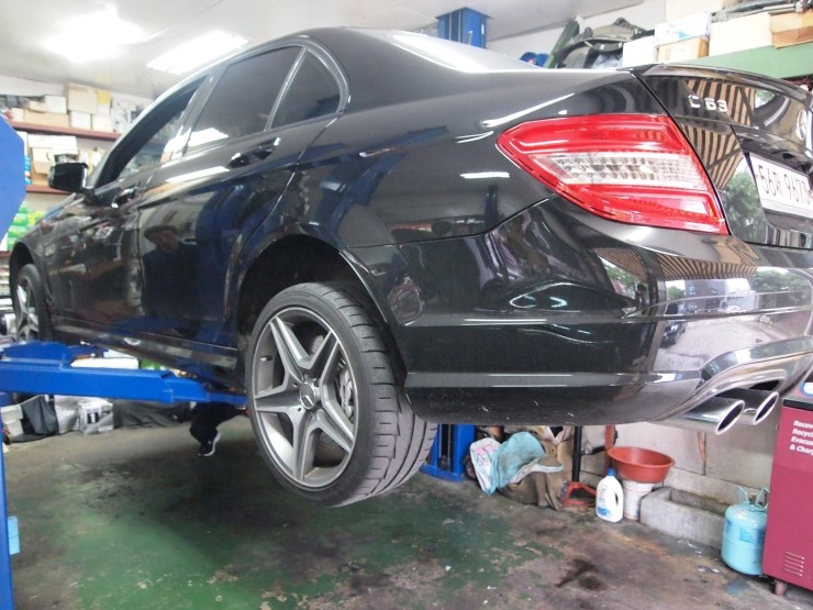 벤츠전문 카젠모터스 C63 Amg 엔진소음으로 인한 캠 어져스트 배기 좌우 교환 네이버 블로그