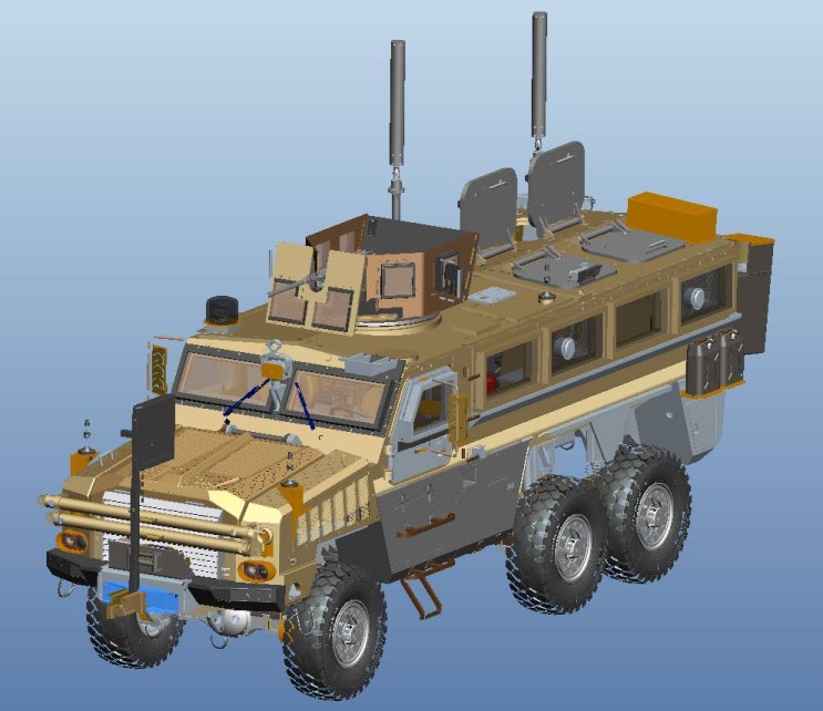 Kinetic Models - RG-33L MRAP : 네이버 블로그