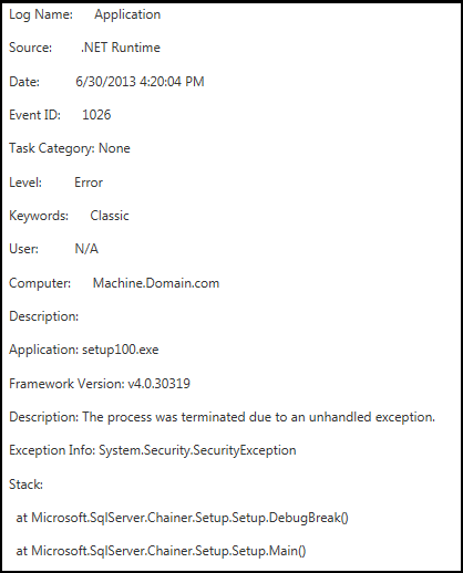 .Net Framework 4.0과 SQL Server 2008 설치 오류 : 네이버 블로그