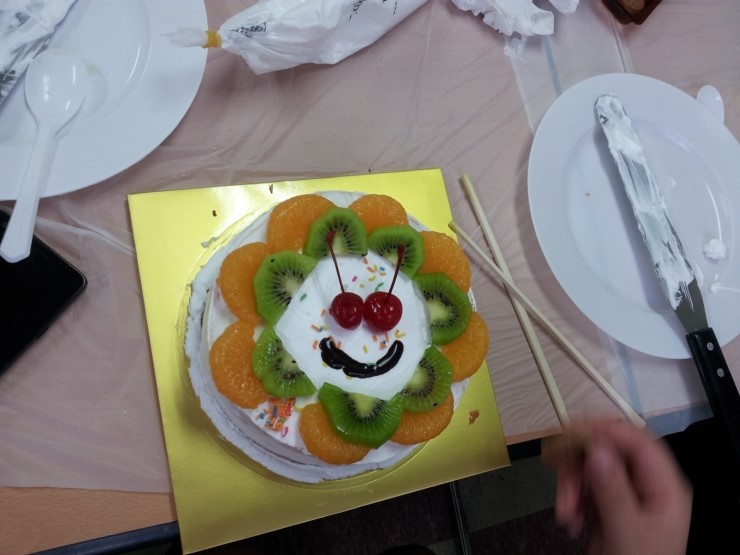 케익케이크 만들기 왜관 중앙초등 학교로 찾아가는 방문 제과제빵 요리 체험학습 대구부산울산경북 네이버 블로그