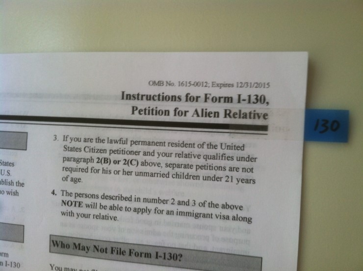 I-130 미국 영주권 나홀로 준비 & 신청 ② Form I-130, Petition for Alien Relative 파헤치기 ...