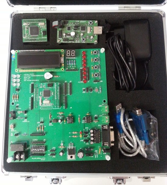 마이크로컨트롤러 - 처음 만들어 본 AVR (ATmega16 & ATmega128) 관련 교육용 Kit : 네이버 블로그