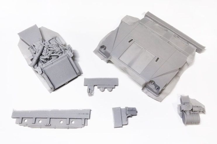 Adler models - Humvee Engine Detailup set : 네이버 블로그