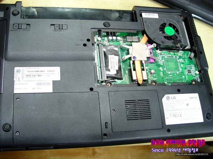 LG XNOTE R560 하드 인식 하지 못하는 증상 및 부팅 하지 않음,노트북 메인보드수리 결과 : 네이버 블로그