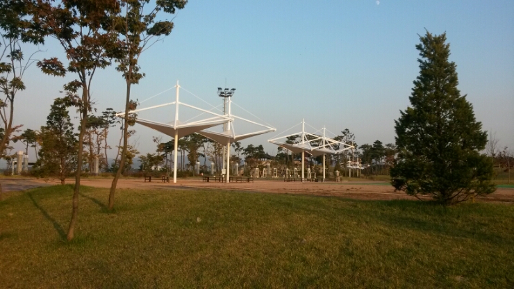 [청주캠핑장/문암생태공원] 텐트치고 잘도 할수 있고 바베큐장도 있어요 : 네이버 블로그