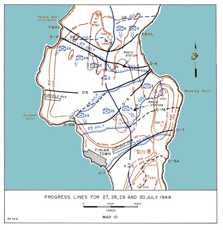 티니안 전투(28)-교차 진격(1) : 네이버 블로그