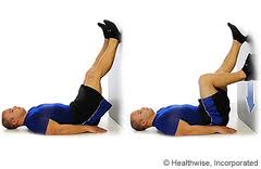 5. knee wall slide ROM exercise. : 네이버 블로그