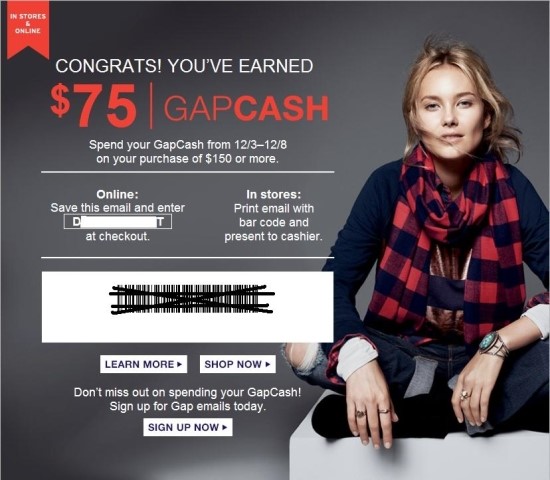 [해외직구-GAP] GAP CASH가 생겼네요~ : 네이버 블로그