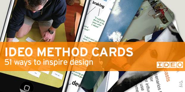 [사례] 디자인에 영감을 주는 51가지 방법: IDEO METHOD CARD : 네이버 블로그