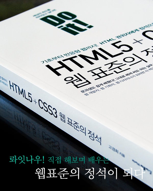롸잇나우 직접 해보며 배우는 웹표준의 정석이 되다 네이버 블로그