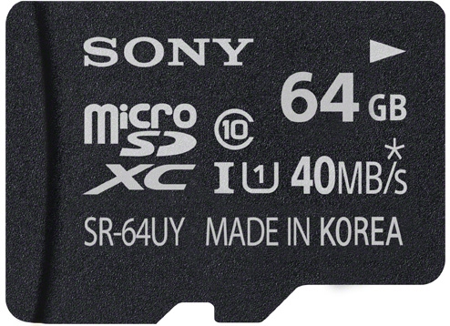 Sony microSDXC 64GB Class 10 UHS-1 Memory Card/ SR-64UYA /K1 : 네이버 블로그