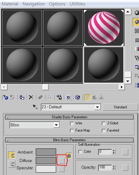 [3D MAX] 2D표현, checker 이용해서 사탕 만들어보기 : 네이버 블로그