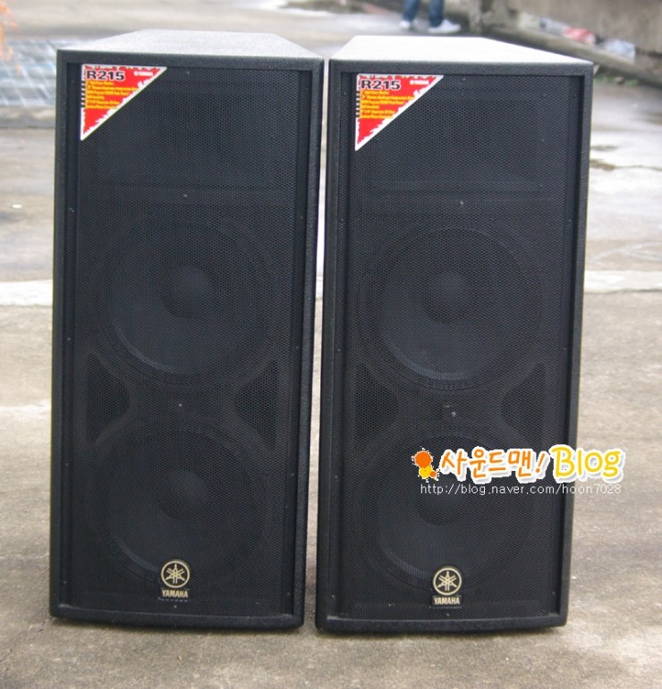 YAMAHA R215 야마하 중고스피커 1조 입고되었습니다, : 네이버 블로그