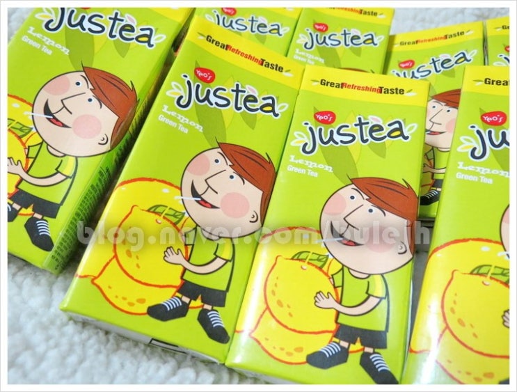 (주)제이씨피플 _ 저스티(레몬 그린티(Yeo's Justea Lemon Green Tea)) : 네이버 블로그