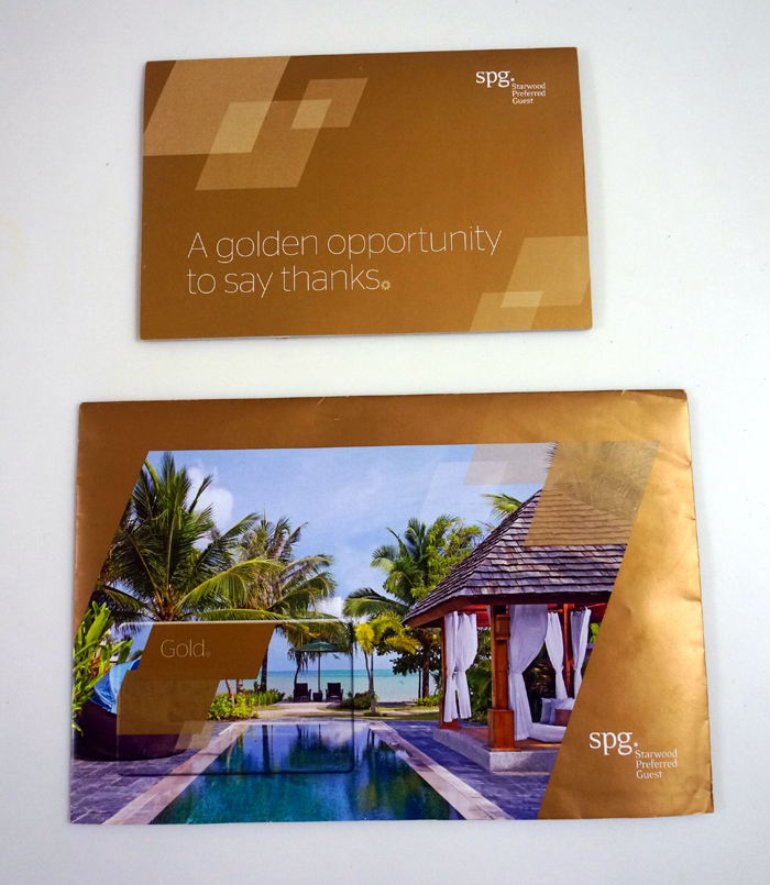 SPG 골드 카드/SPG Gold Elite Member : 네이버 블로그