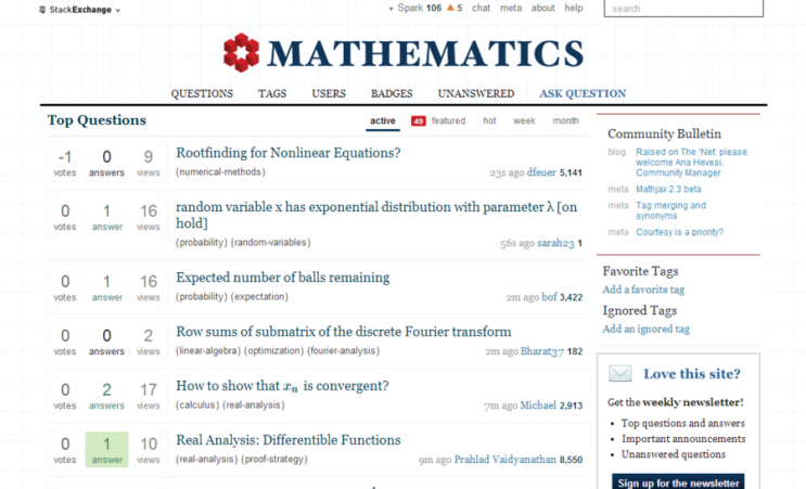 Math.stackexchange.com : 네이버 블로그