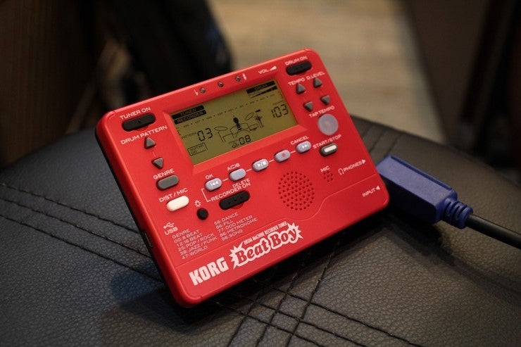KORG Beat Boy = 미니기타앰프 + 정밀 튜너 + 드럼머신 + 프레이즈 레코더! : 네이버 블로그