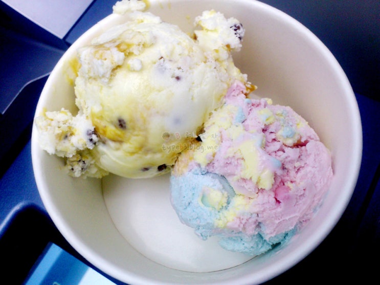 [배스킨라빈스]이상한 나라의 솜사탕 맛 추천 이게 무슨 맛일까 / 120405 : 네이버 블로그