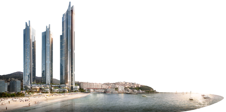 해운대 엘시티, 트리플 스퀘어, 해운대 관광 리조트:BUSAN | LCT Landmark Tower | 411m | 1348ft ...