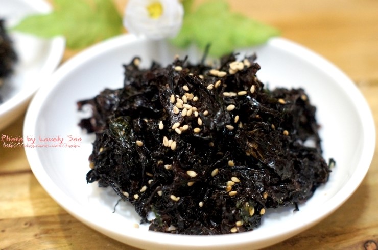 건파래무침 짭조름한 밑반찬파래자반만드는법유아식레시피아기반찬레시피by러블리수 네이버 블로그