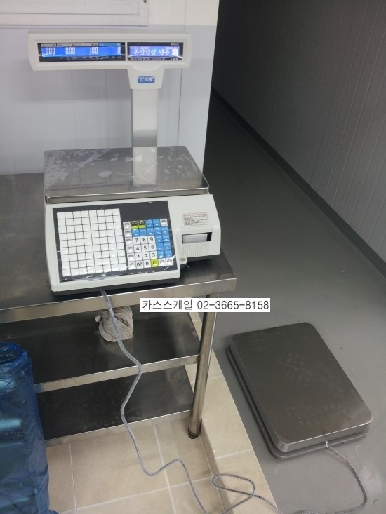 [CL5500-150P, CL5500-15P] 육가공업체 150kg 개체이력 카스전자저울 납품 : 네이버 블로그