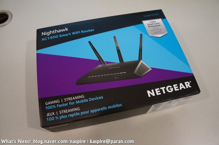 NETGEAR Nighthawk AC1900 Dual Band WiFi Gigabit Router (R7000) 세계최고의 ...