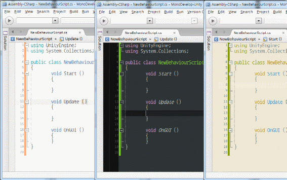 [Unity] 유니티 개발을 위해 MonoDevelop 4.0.1 살펴보기 : 네이버 블로그