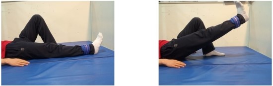 슬관절 안정성운동, SLR(Straight Leg Raise) : 네이버 블로그