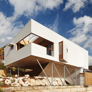 [건축] 부드러운 나무인테리어, 굉장한 테라스로 빛을 발하는 특이한 모던 별장 Suburban Beach House : 네이버 블로그