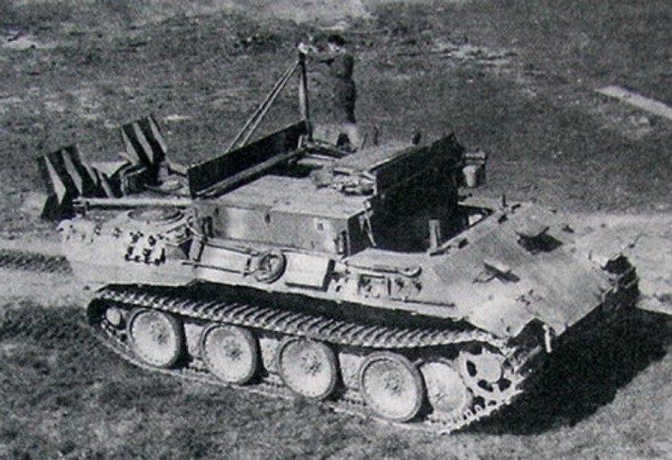 독일 기갑부대의 구난전차였던 벨게판터[WW2 German Pzkpfw Armoured Recovery Vehicle ...