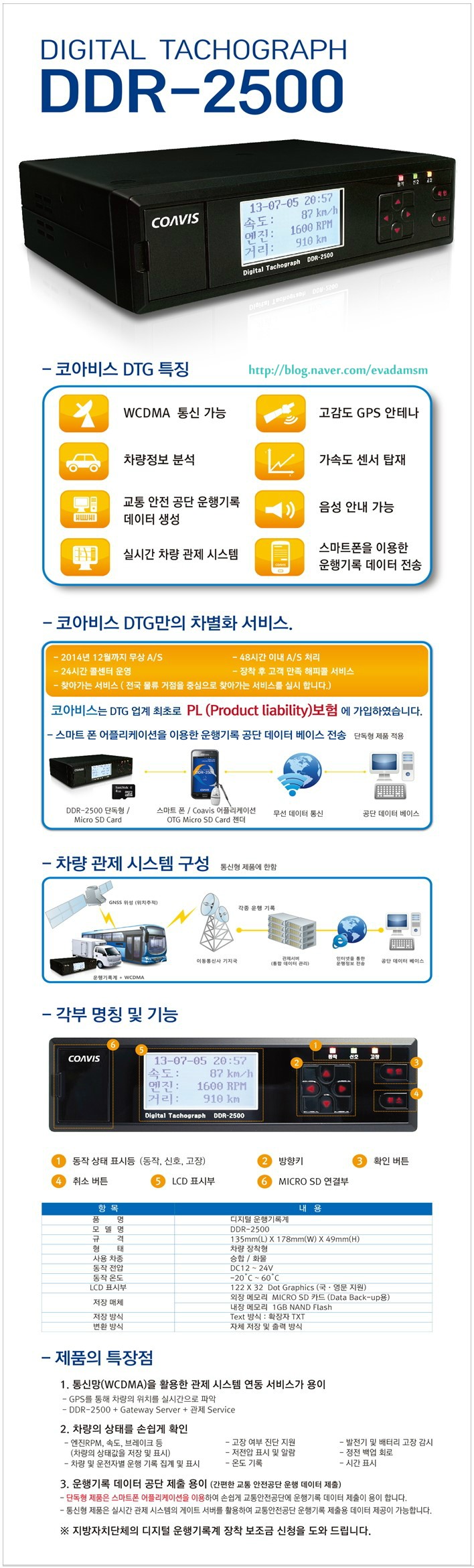 [코아비스] 디지털운행 기록계 설치 (장착 및 제품 상담 환영)/ 코아비스 DTG 앱 설치하기[13년말까지 보조금 지급 - 이후 ...