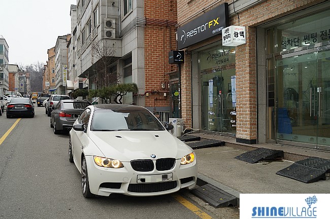 Bmw M3 조수석문짝 판금 도색 외형복원 ★ 경기 성남 분당 판교 위례 서울 송파 잠실 강남 수입차 판금 도색 외형복원