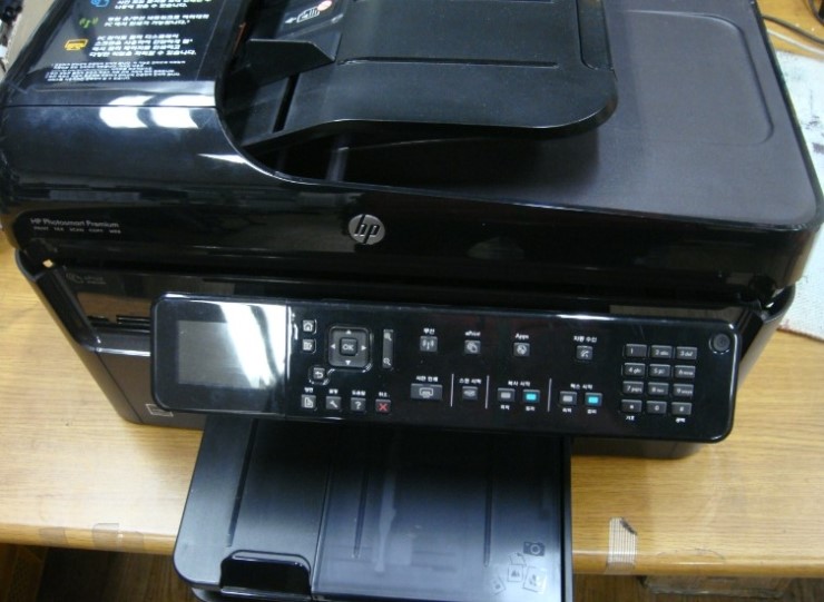 [대전무한잉크] HP 포토스마트 C410A 복합기 프린터 수리 후 무한잉크 공급기 장착~ : 네이버 블로그