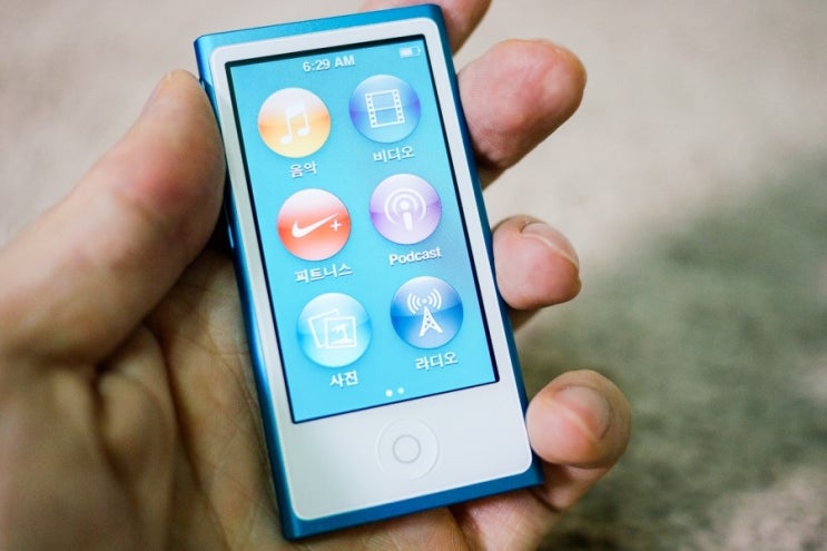 미니멀 디자인의 극치 아이팟 나노 7세대ipod Nano 7th 간단 사용기 네이버 블로그