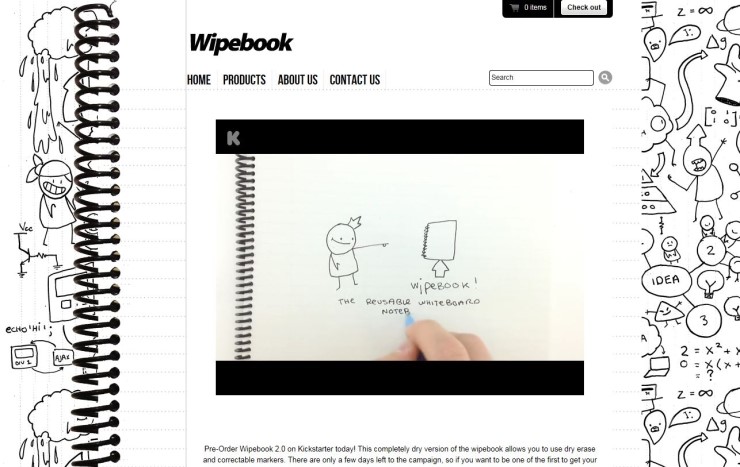 무한하게 쓸 수 있는 스프링노트북 WIPEBOOK(와이프북) : 네이버 블로그