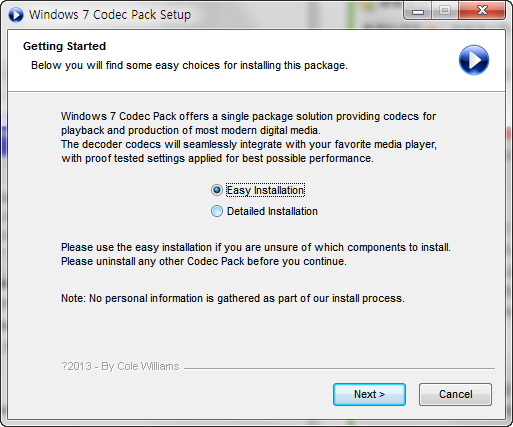 Windows 7 Codec Pack 4.0.8 : 네이버 블로그