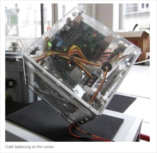 걷고, 점프하고, 모서리로 균형을 잡는 큐블리(Cubli) 로봇 : 네이버 블로그