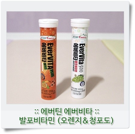 에버틴 에버비타 발포비타민 ♪ 드뎌 발포음료(발포정)을 먹어보는구나~ : 네이버 블로그