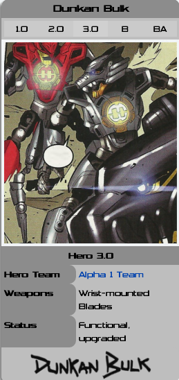 DUNKAN BULK 3.0 (벌크) 조립설명서(메뉴얼, 매뉴얼, Manual) - Hero Factory DUNKAN BULK ...