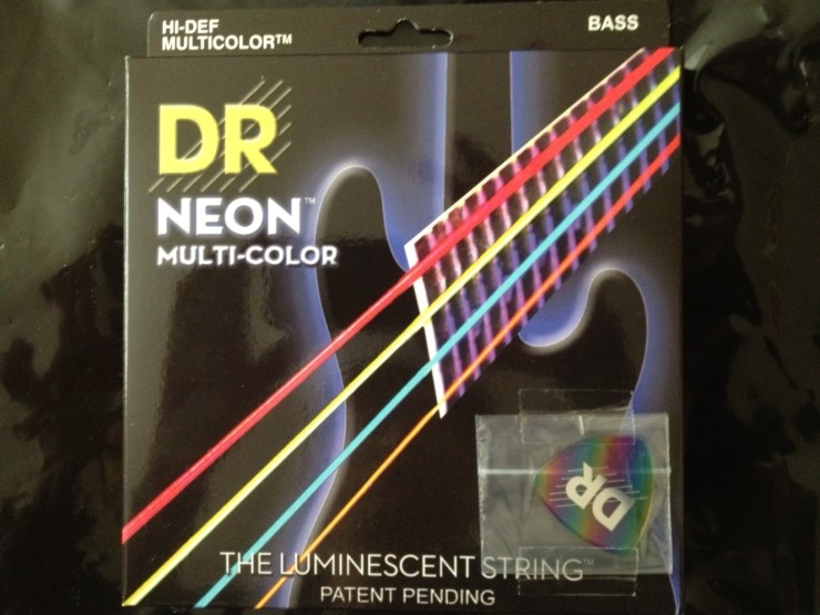 DR 네온 베이스스트링 DR NEON multi-color BASS string : 네이버 블로그