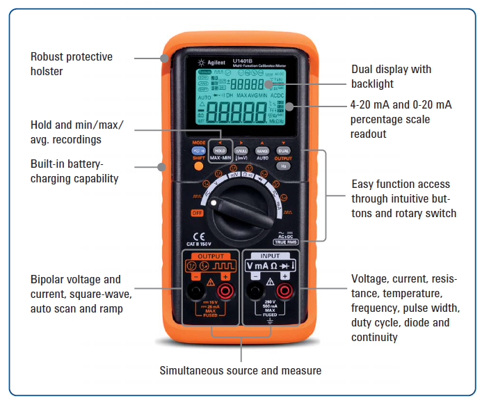 Agilent U1401B Handheld Multi-Function Calibrator/Meter : 네이버 블로그