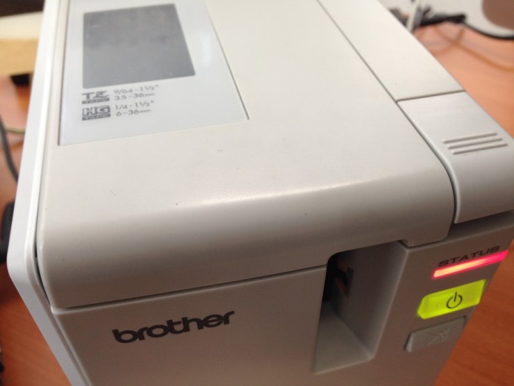 잠시 사용하게된 브라더 라벨프린터 P-touch PT-9700pc : 네이버 블로그