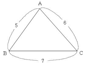 [헤론의 공식] 피타고라스 정리를 이용해서 넓이 구하기 : 네이버 블로그