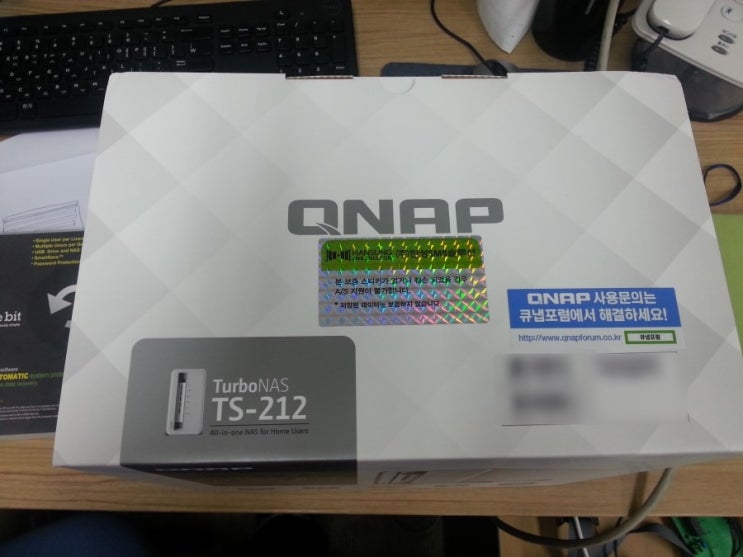 QNAP TS-212 : 네이버 블로그