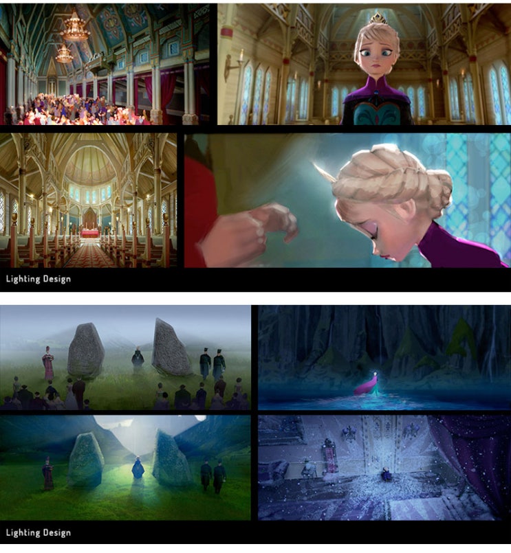 Lighting Design de Lisa Keene para Frozen : 네이버 블로그