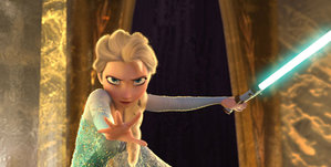 Frozen [겨울왕국,프로즌] 가디언즈 [Rise of guardians] 잭엘사,엘사,잭프로스트 팬아트,그림 : 네이버 블로그