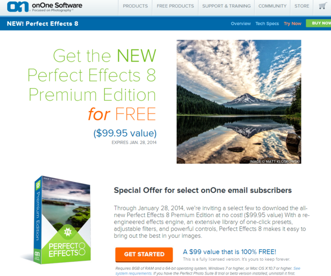 사진 보정 소프트웨어가 무료~ Perfect Effects 8 Premium Edition : 네이버 블로그