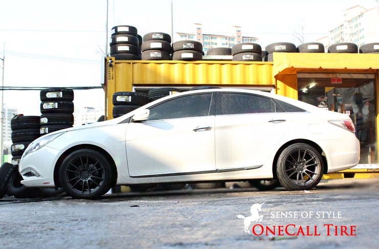 GTR racing TYPE-R 초경량 단조휠 YF소나타에 장착 , YF소나타휠 , K5휠 , 225 45 18 한국타이어 S1노블2타이어 , 4P 캘리퍼 대응 휠 ...