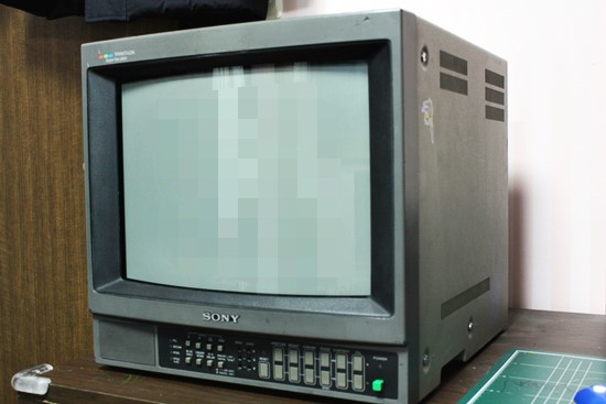 방송용 모니터 Sony Trinitron PVM-1342Q : 네이버 블로그