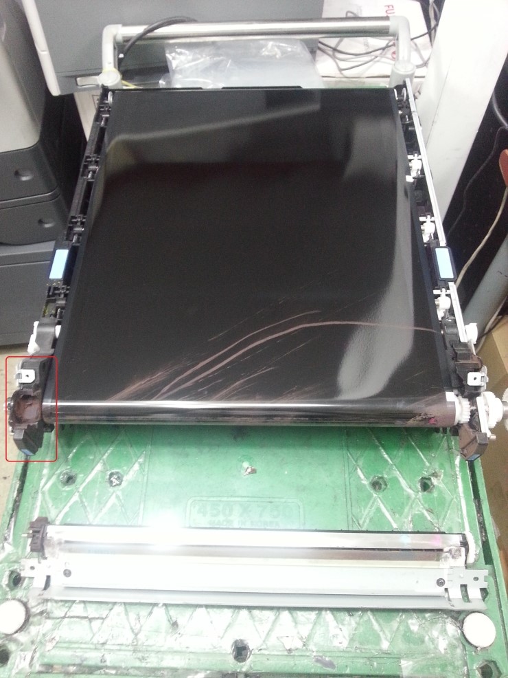 CP6015, CM6030, CM6040 ETB, ITB 불량증상 공유, Transfer Kit CB463A : 네이버 블로그